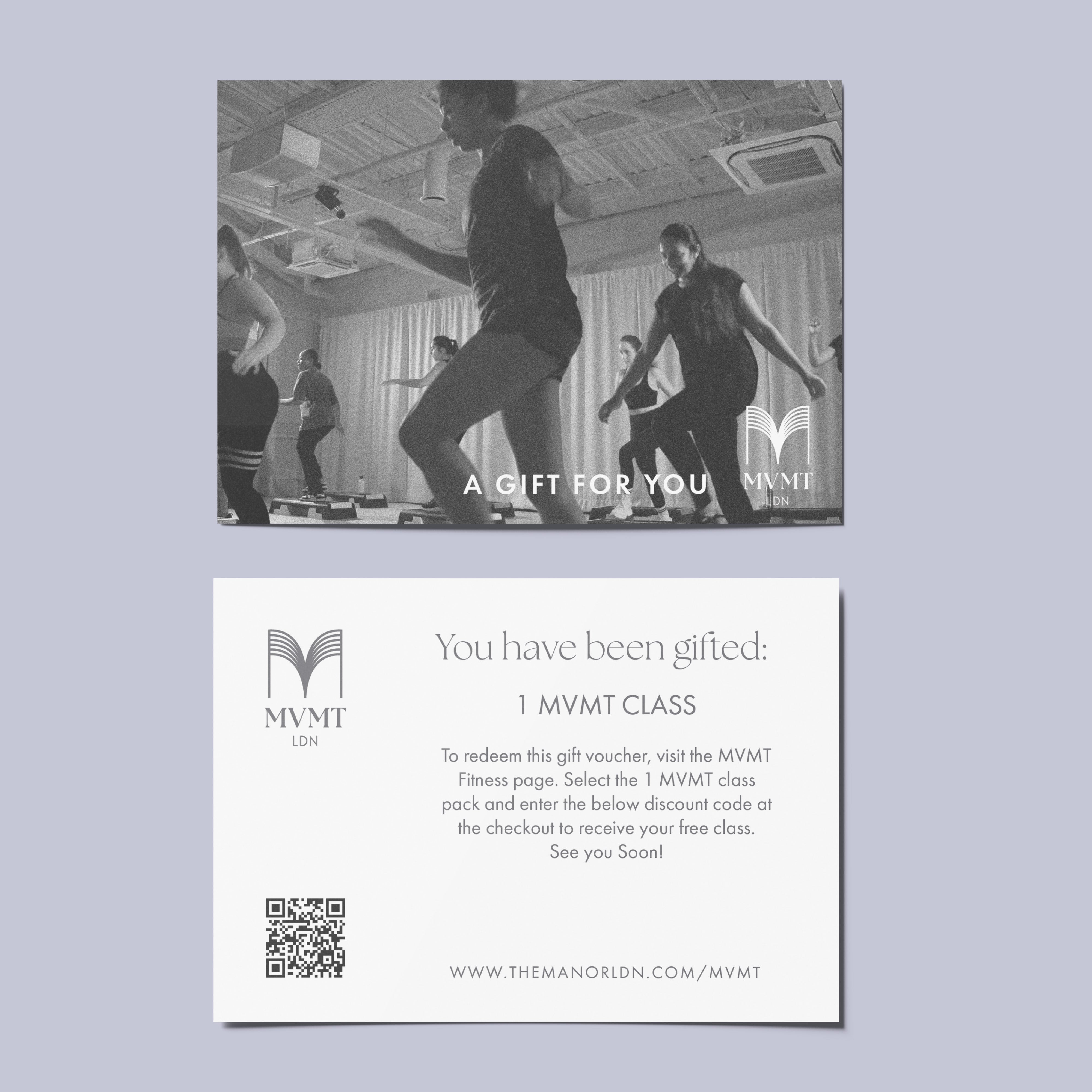 MVMT LDN Digital Gift Card | The Manor LDN